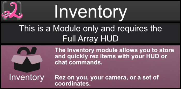Second Life Marketplace - [eL] Full Array [Inventory]
